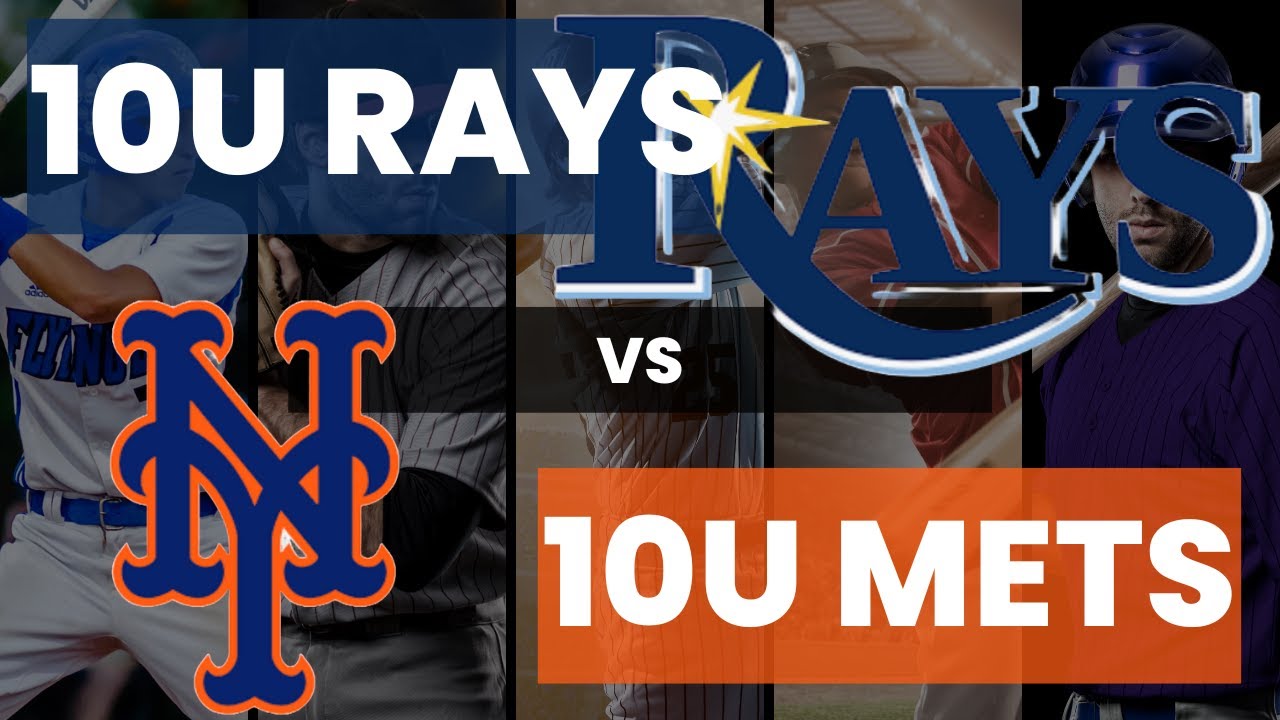 10U Mustang Kid Pitch Manchaca Baseball Rays VS Mets Game 2 2024 - YouTube