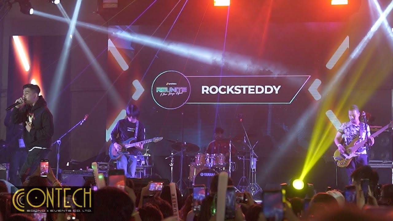 Rocksteddy live at Synchrony Reunite Neon Music Festival - YouTube