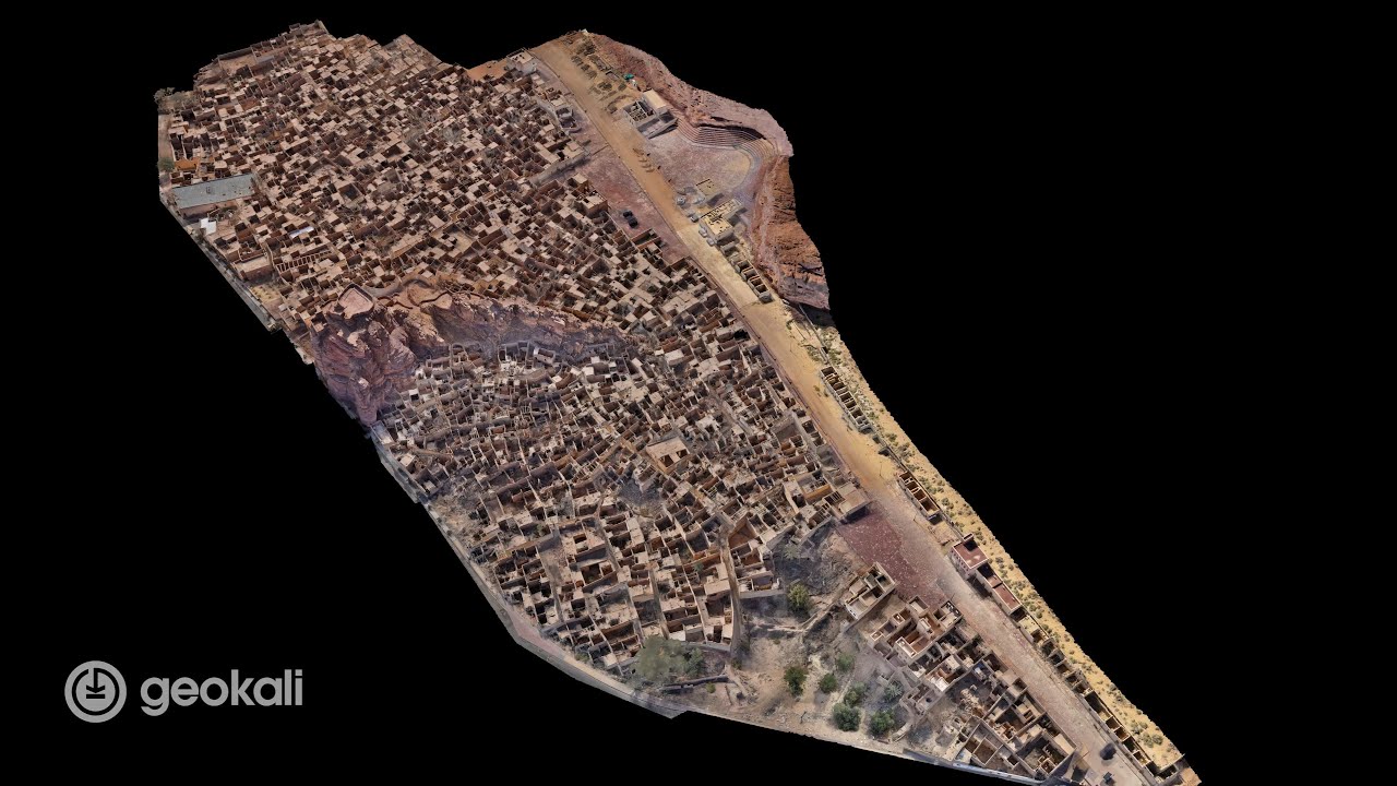 AlUla Old Town HD 3D model flythrough - YouTube