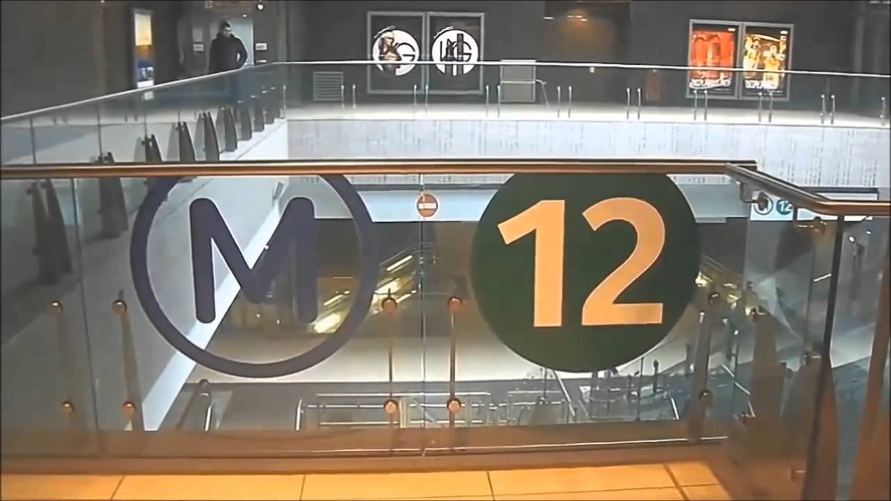 Métro de Paris - Ligne 12 - YouTube