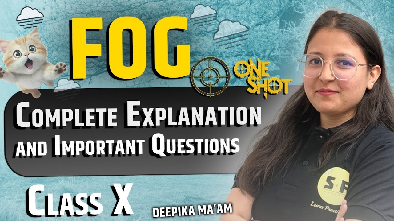 Fog Class 10th English Complete Explanation and Important Question ...