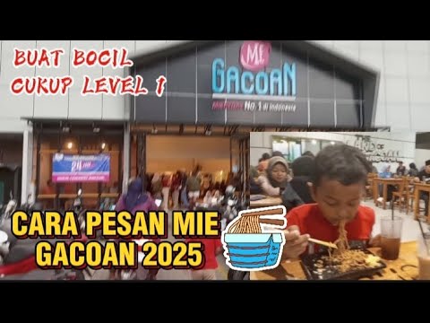 CARA PESAN MIE GACOAN YANG BENAR 2025 #miegacoan #viralvideo #food #fyp