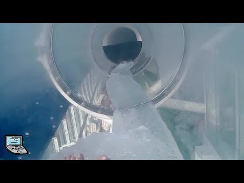 Wasserrutschen auf einem Kreuzfahrtschiff 🔹 AIDAnova "AIDA Racer" - YouTube