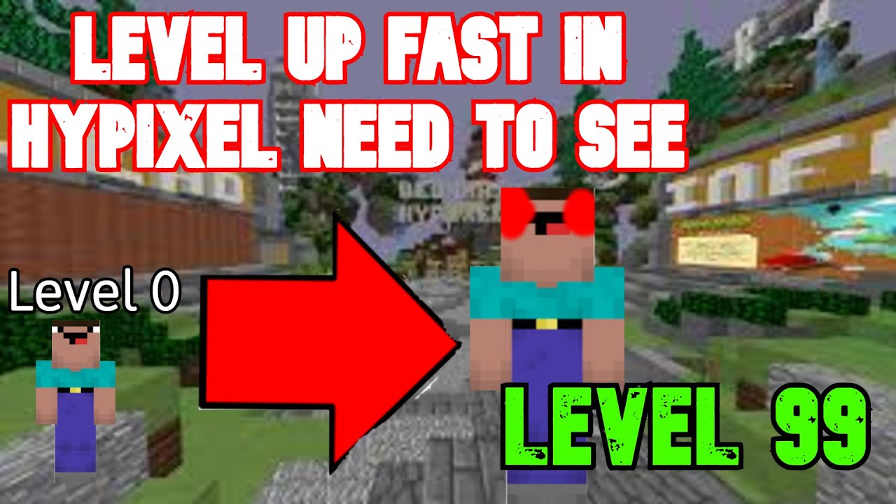 LEVEL UP FAST IN HYPIXEL!!! WATCH THIS!!! - YouTube