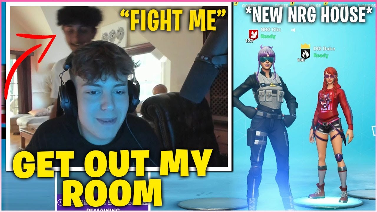 CLIX Gets into FIGHT With BLIND DATE BOY at the NRG HOUSE & REVEALS His ...