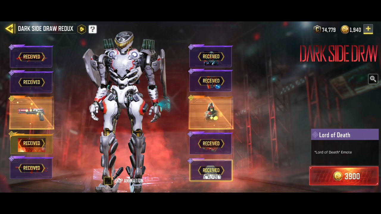 Codm Nikto Dark side Draw (2nd Anniversary) - YouTube