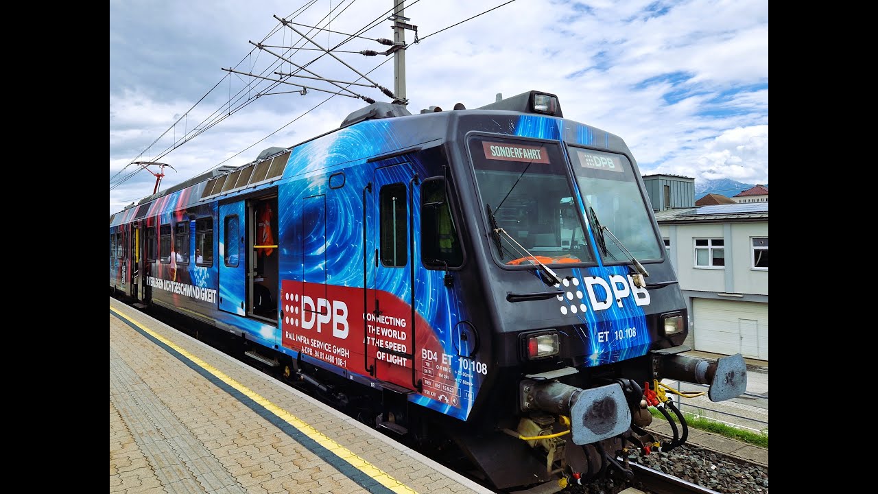 DPB Rail Infra Service GmbH - Probefahrt ET 10 - YouTube