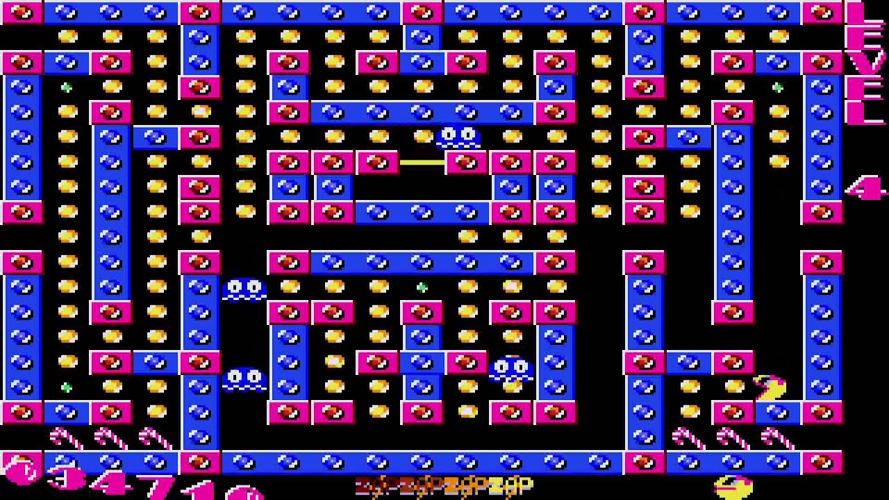 ATARI ST Mrs munchie MS MUNCHIE v1 40 MS MUNCHY MS PACMAN MS PAC MAN ...