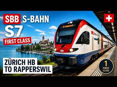Is This Switzerland's Best Commuter Train? | SBB S-Bahn S7 First Class 🇨🇭