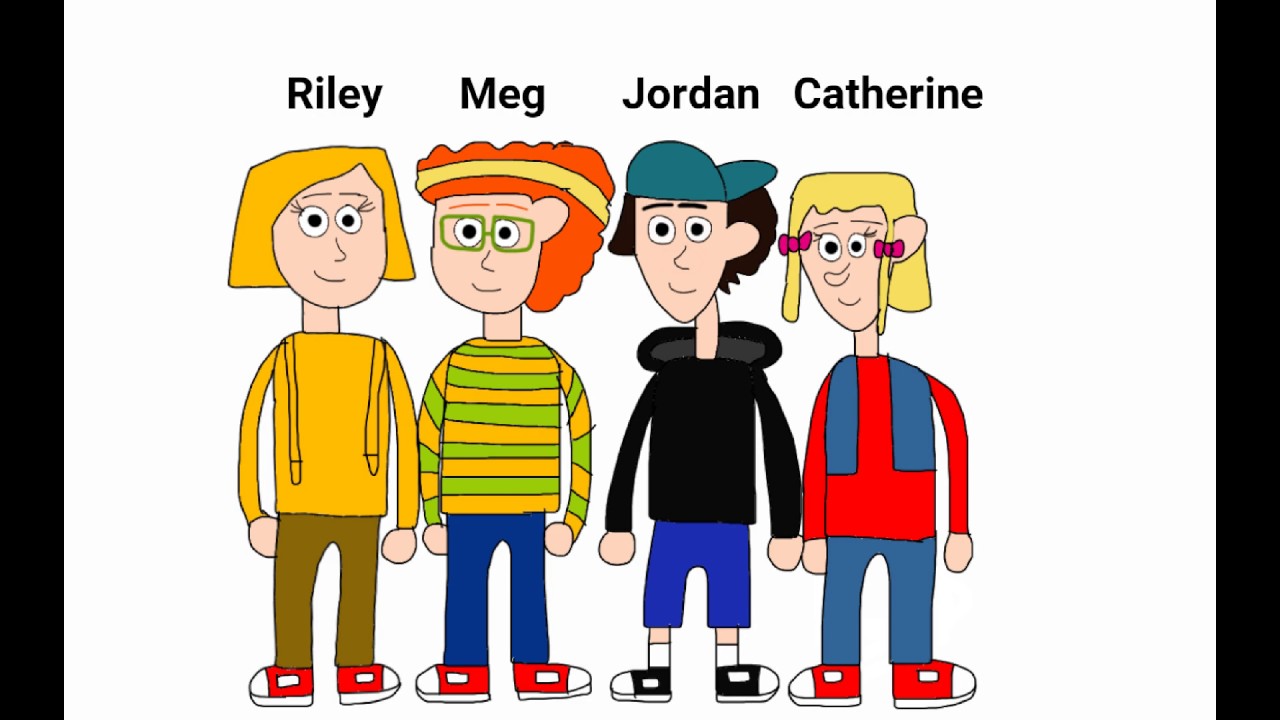 Inside Out 2: Riley's Precent And The Five Emotions (Riley, Meg, Jordan ...