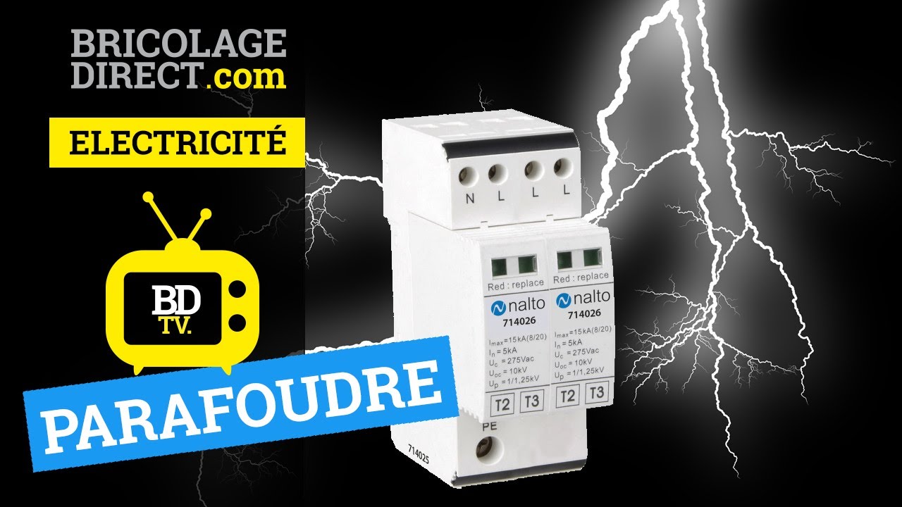 Qu'est ce qu'un parafoudre ? - YouTube