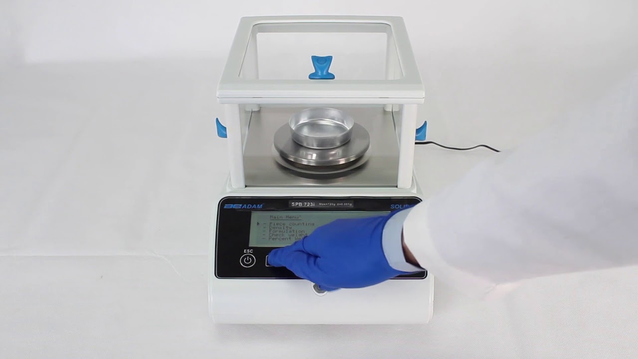 Adam Equipment: Solis Graphic Display Laboratory Balance Overview - YouTube