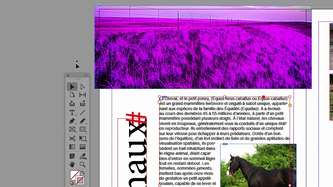 ID - Adobe InDesign par l'exemple - Grande Serie 2018 partie 2 sur 6 ...