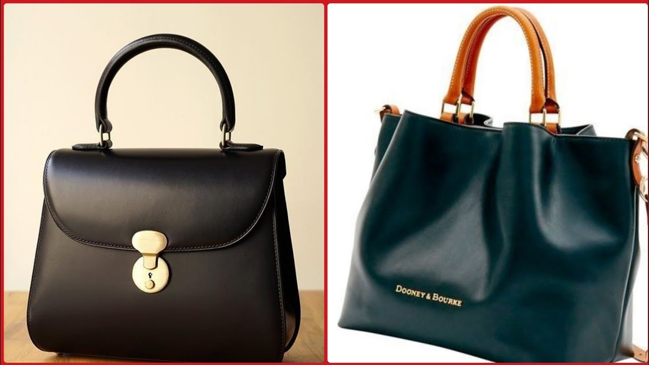 Latest and elegant Leather Handbags 👜 designs for office working women ...