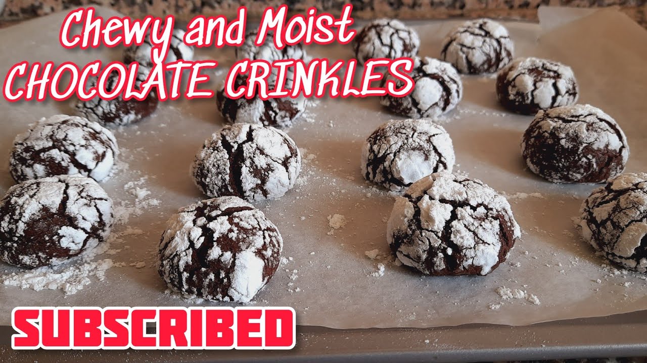 HOW TO MAKE CHOCOLATE CRINKLES||MARS GAMBOA - YouTube