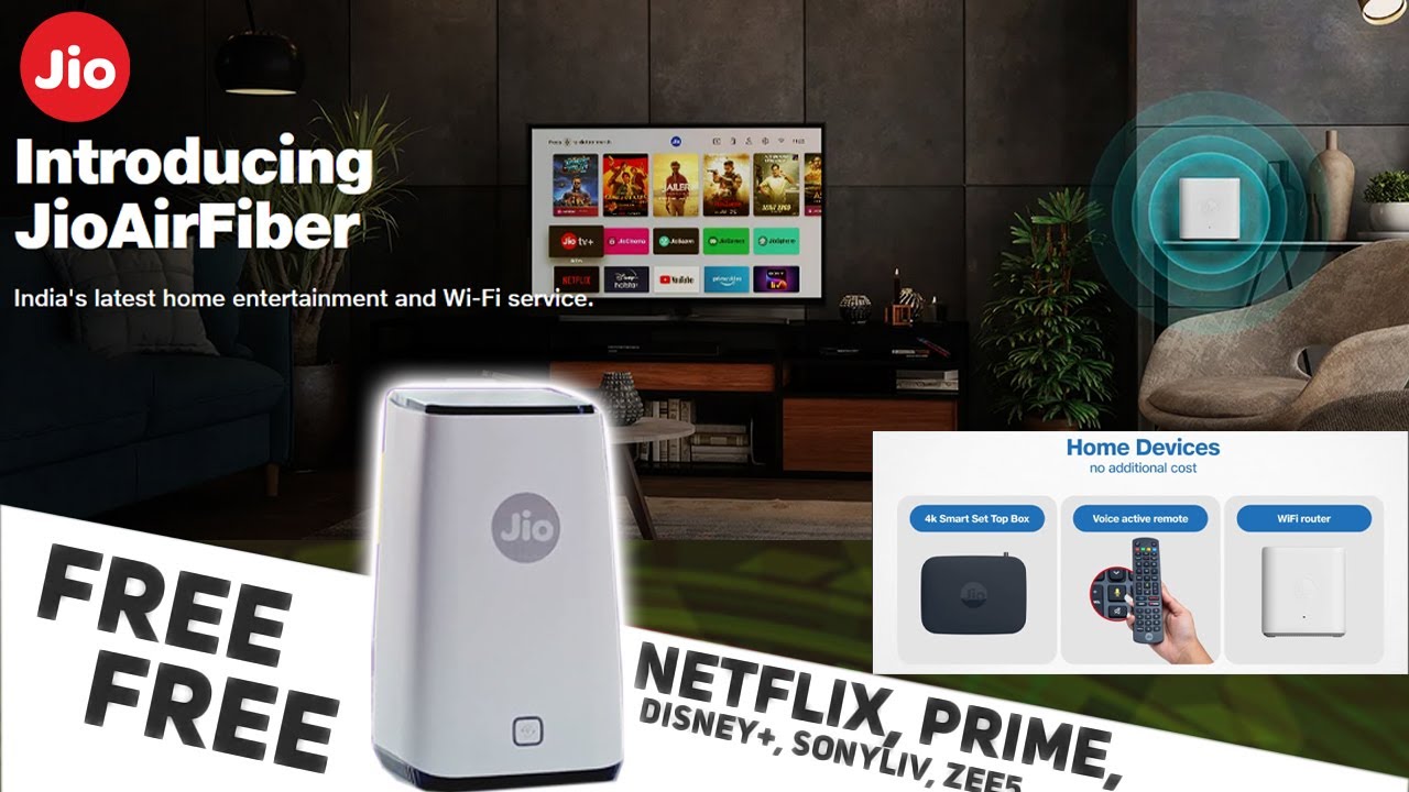Jio Offer - Jio AirFiber launched Jio AirFiber Excellent Plans | Price ...