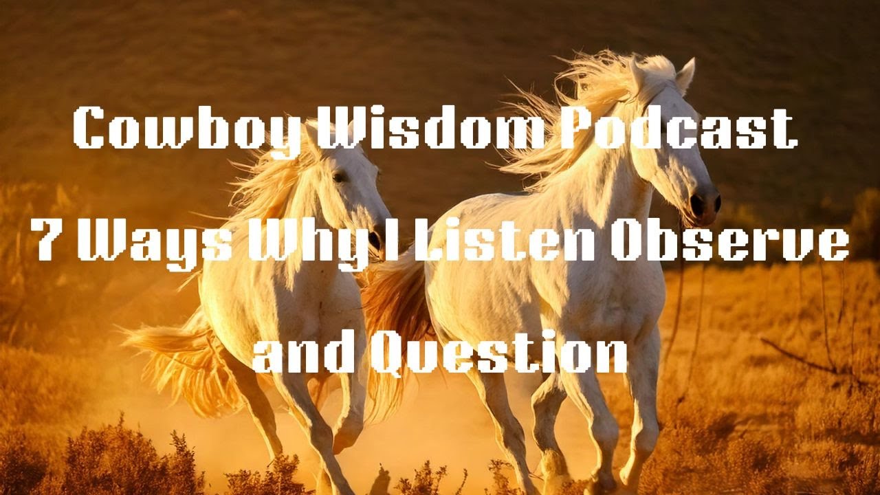 7 Ways Why I Listen Question and Observe - YouTube