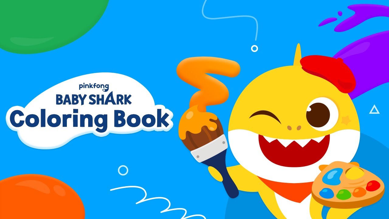 [New Features] Baby Shark Coloring Book - YouTube