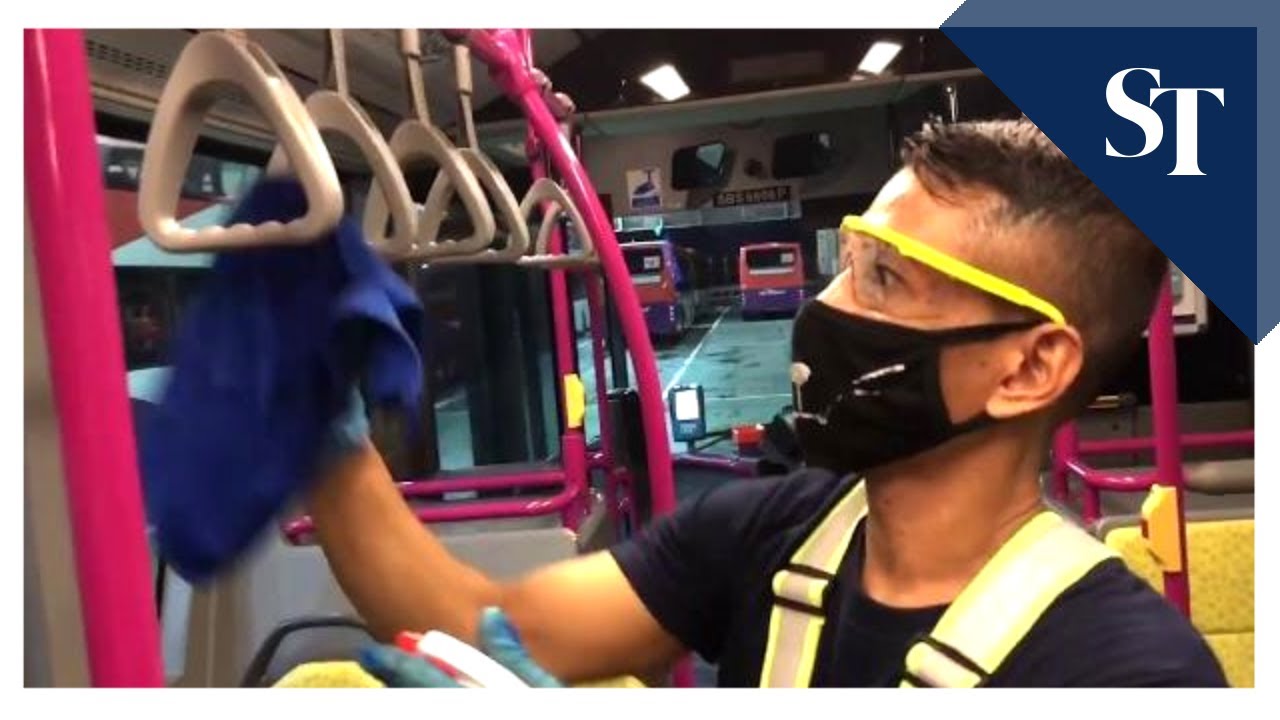 Covid-19: Cleaning measures on public transport | The Straits Times ...