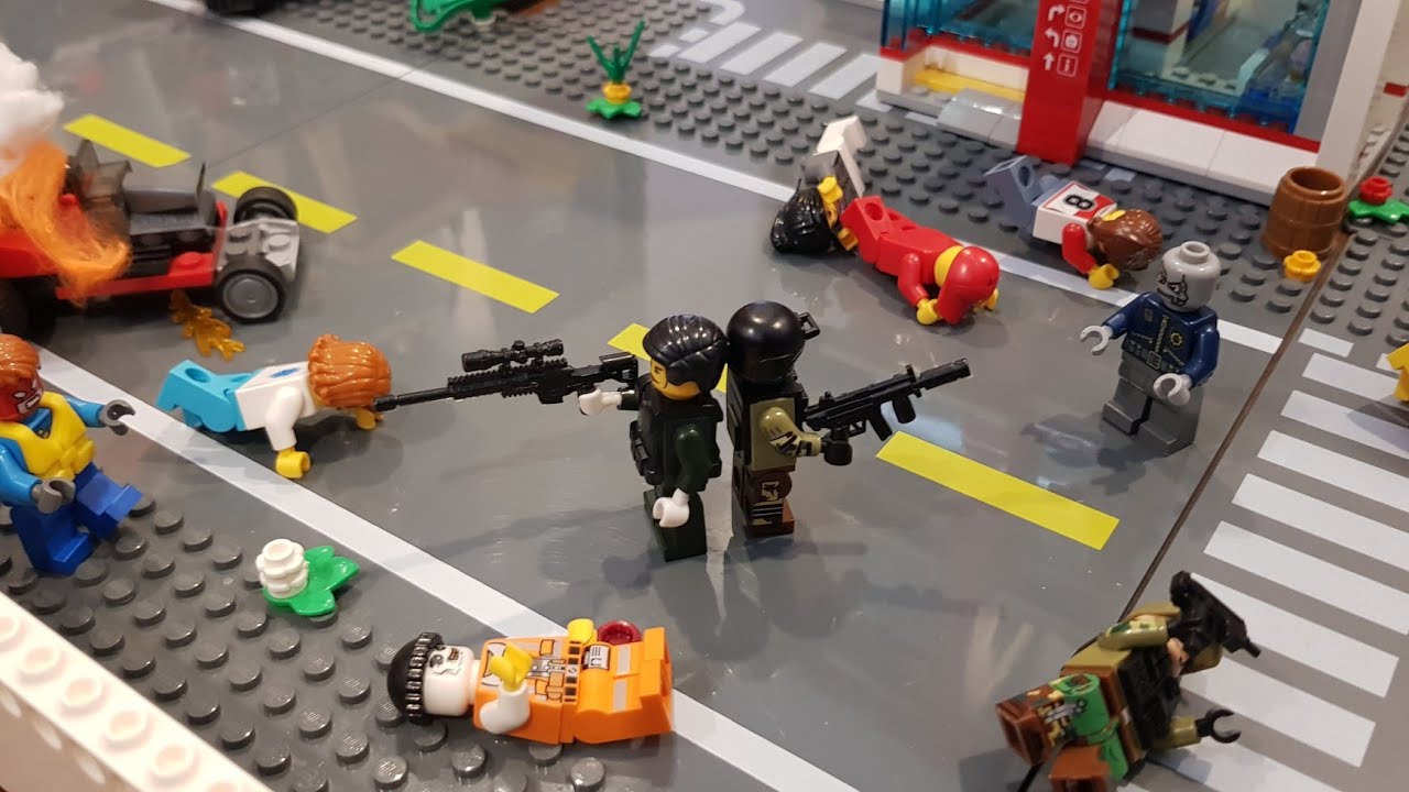 The Apocalypse has begun l Lego Zombie apocalypse Season 1 part 1 ...