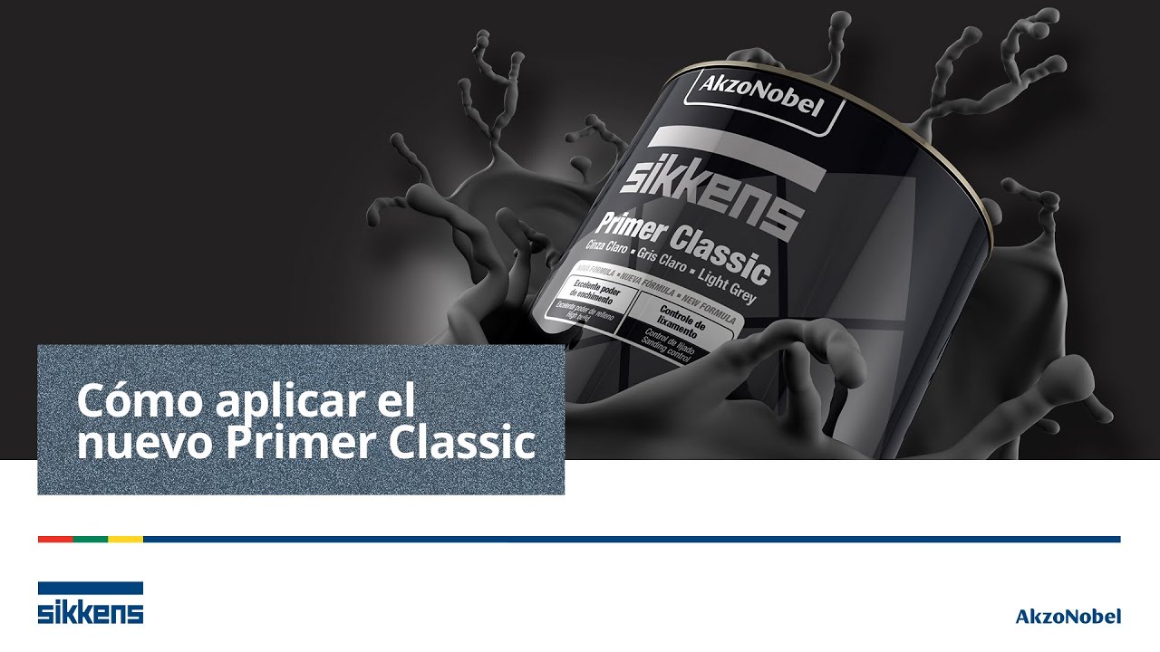 Cómo aplicar el nuevo Primer Classic de Sikkens - YouTube