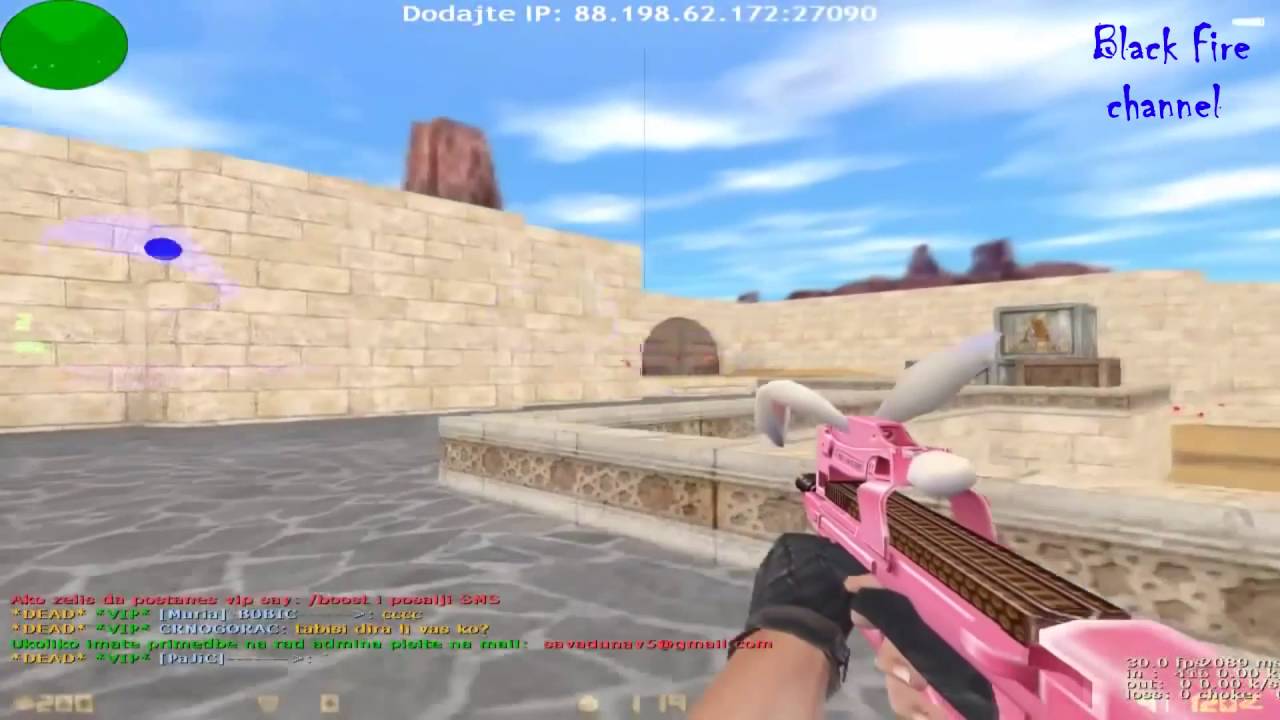 cs 1.6 paintball pro gaming - YouTube