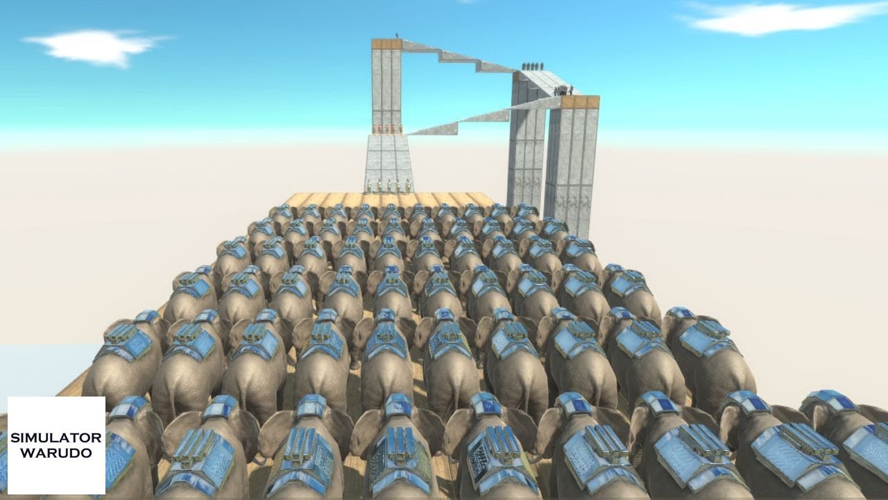 Ranged Units Tower Challenge with Modern Mammals Animal Revolt Battle ...