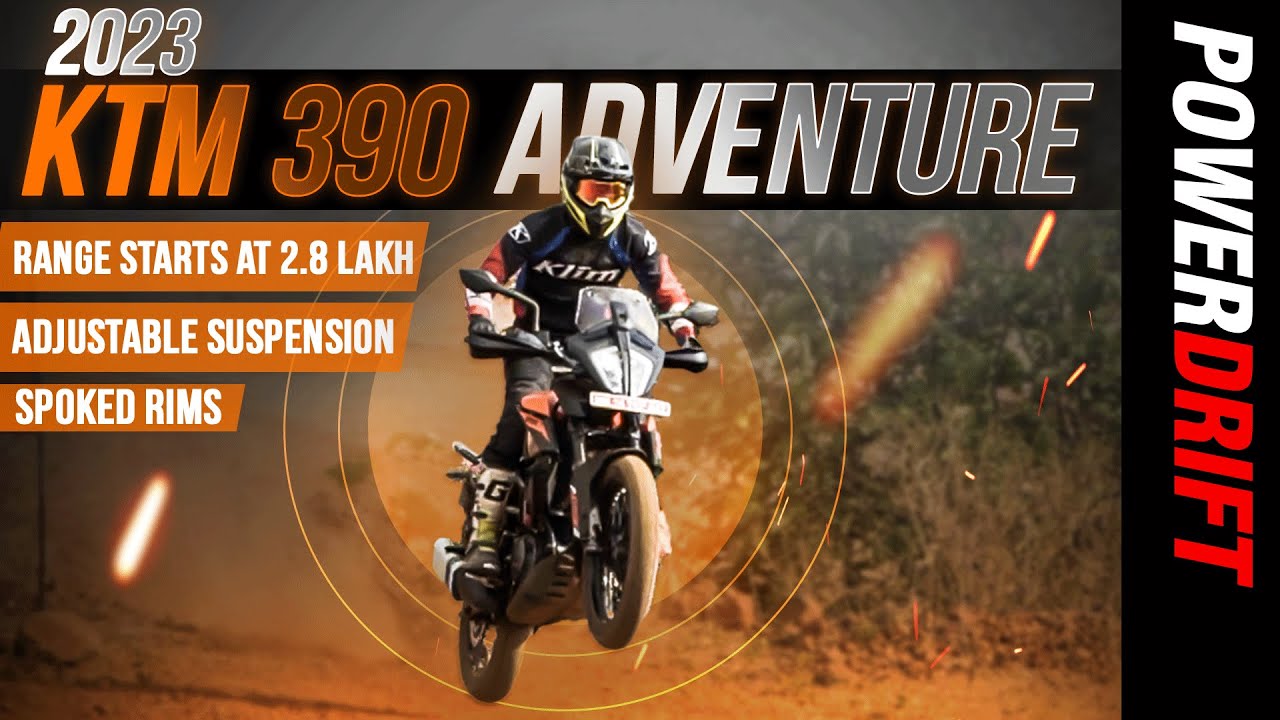 2023 KTM 390 Adventure: Adjustable suspension, spoked wheels and more ...
