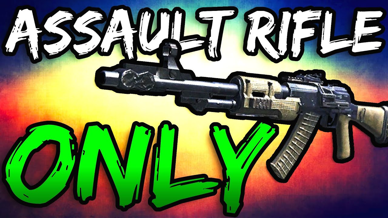 BLACK OPS 2 ZOMBIES CHALLENGE - Assault Rifle ONLY - EVERY MAP - YouTube