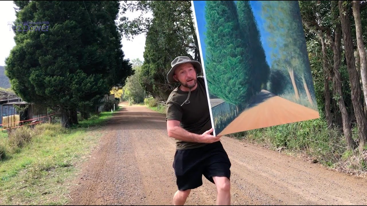 Epic Large Oil Painting Part 2 - YouTube