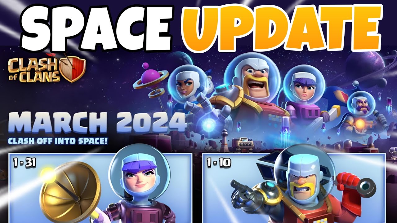 New SPACE Update & Event Calendar Explained (Clash of Clans) - YouTube