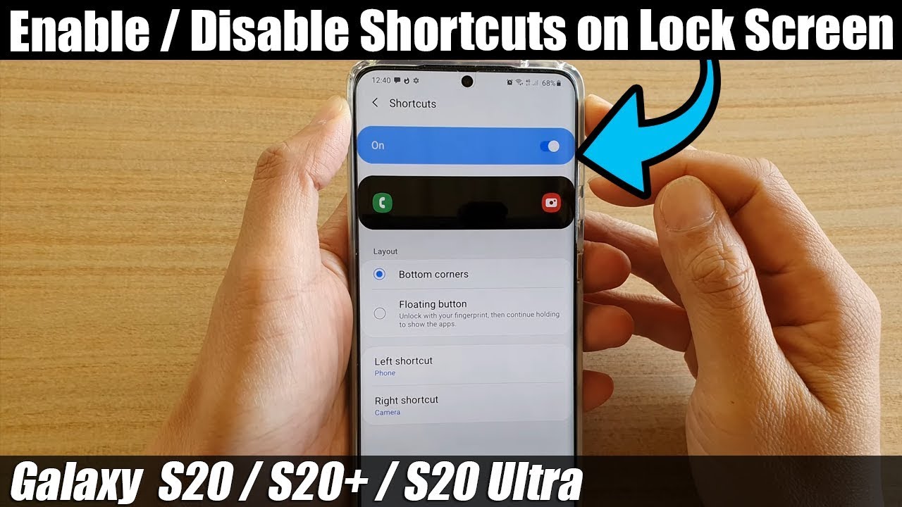 Galaxy S20 S20 How To Enable Disable Shortcuts On Lock Screen YouTube galaxy-s20-s20-how-to-enable-disable-shortcuts-on-lock-screen-youtube