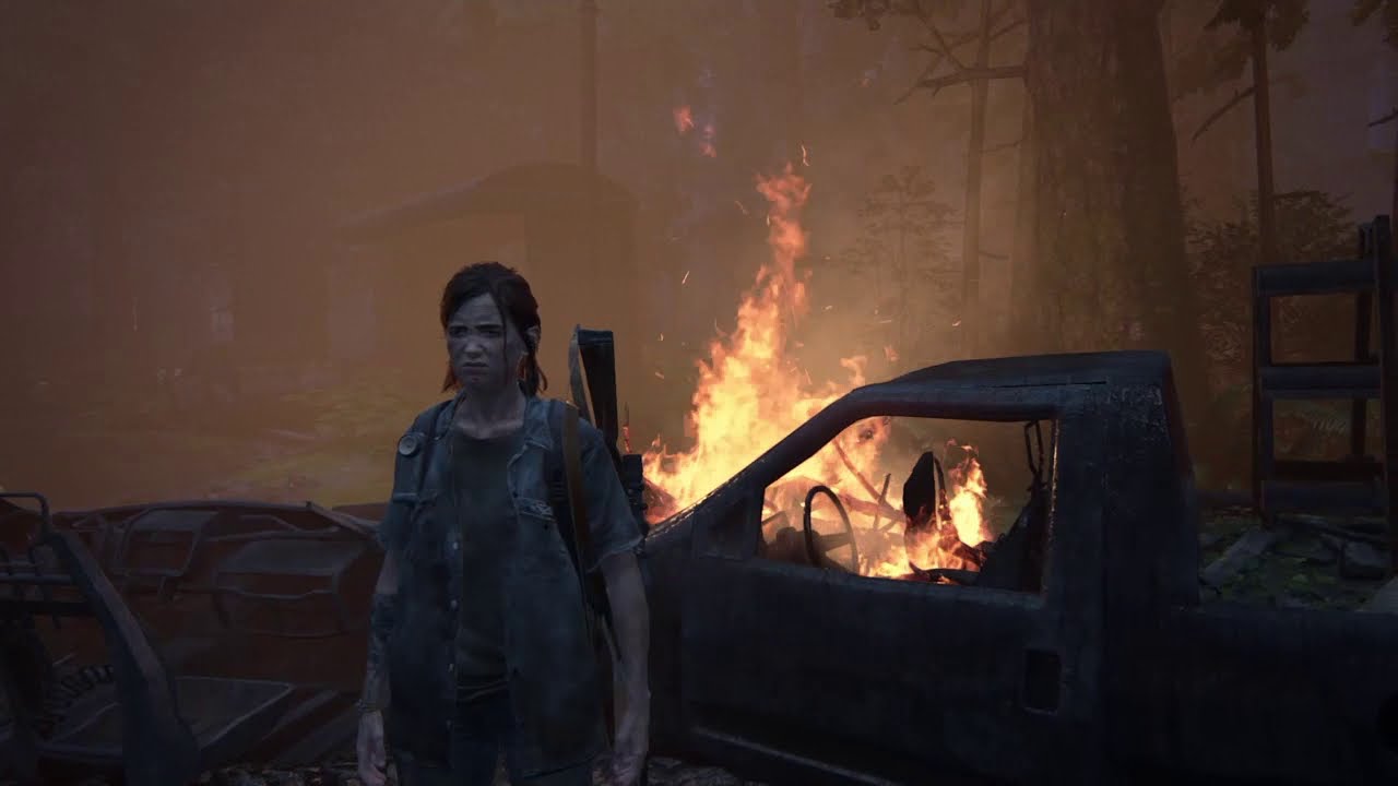 The Last of Us Part II Ellie Versus Scars - YouTube