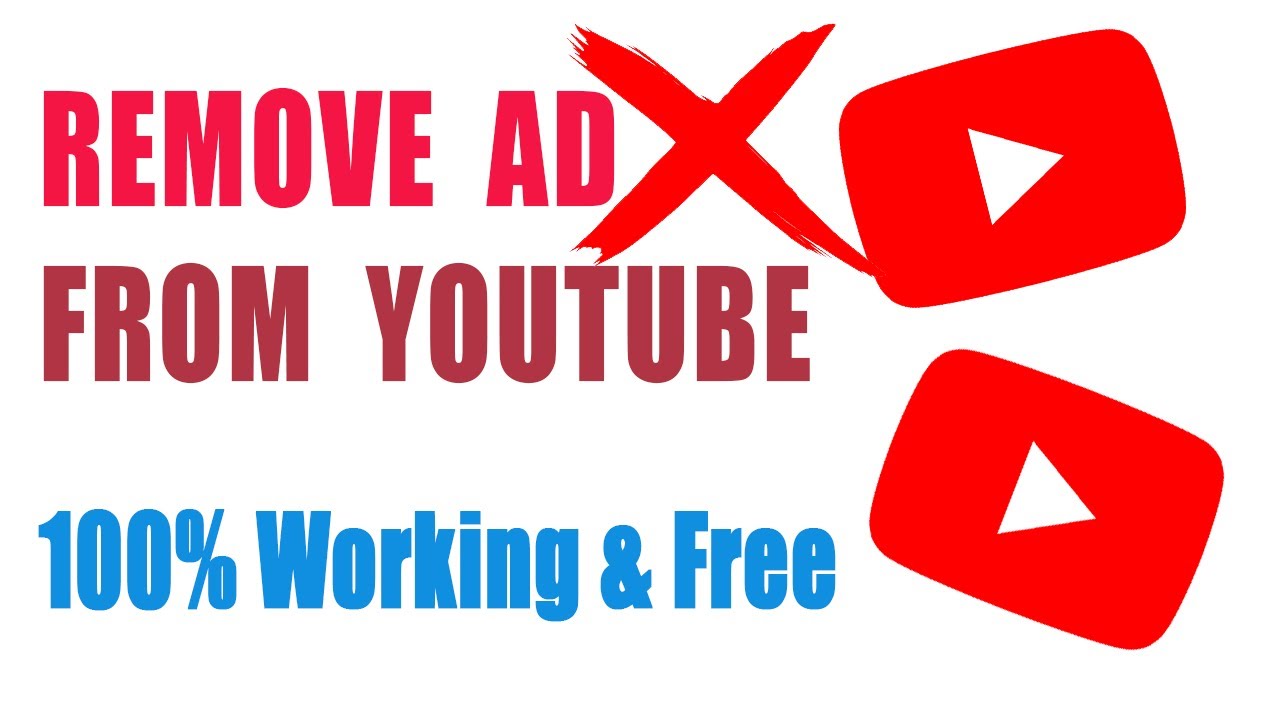 REMOVE AD FROM YOUTUBE 100% WORKING !! - YouTube