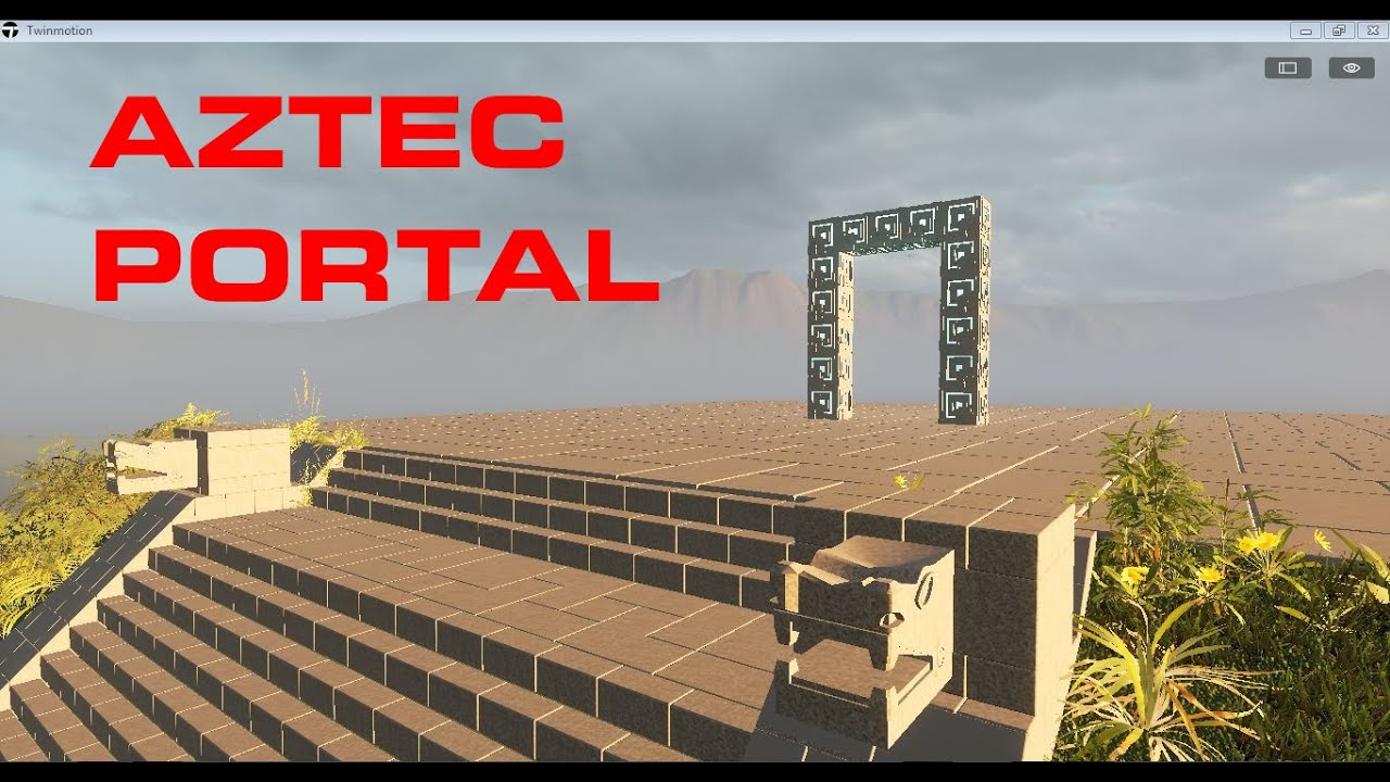 AZTEC - Portal / 3D - Model SKETCHUP + TWINMOTION - YouTube
