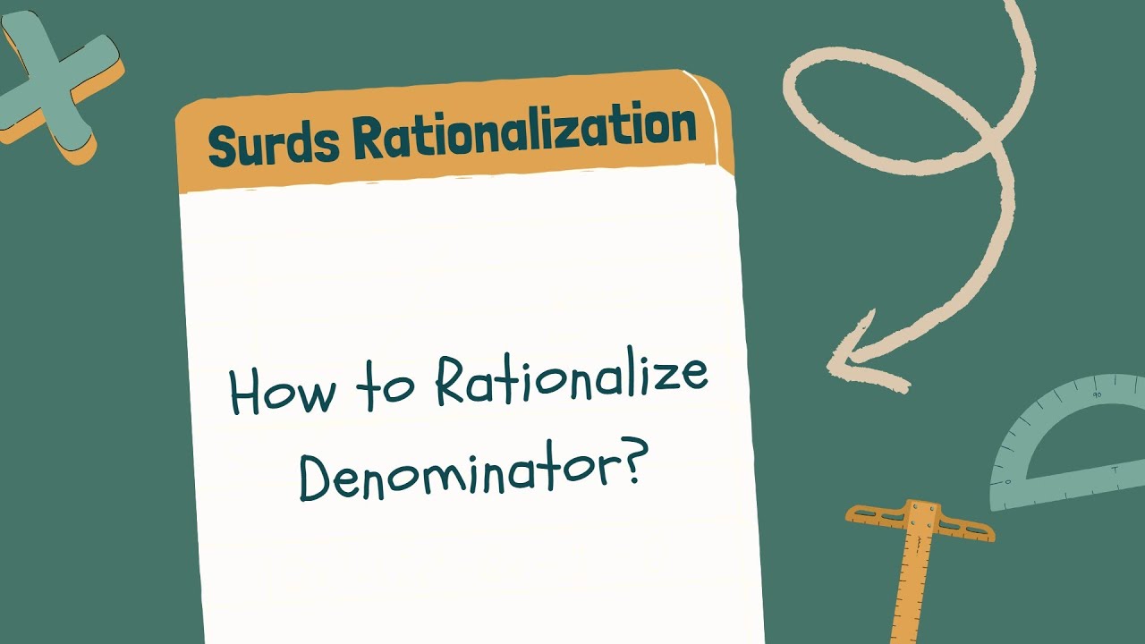 Surds Rationalization - YouTube