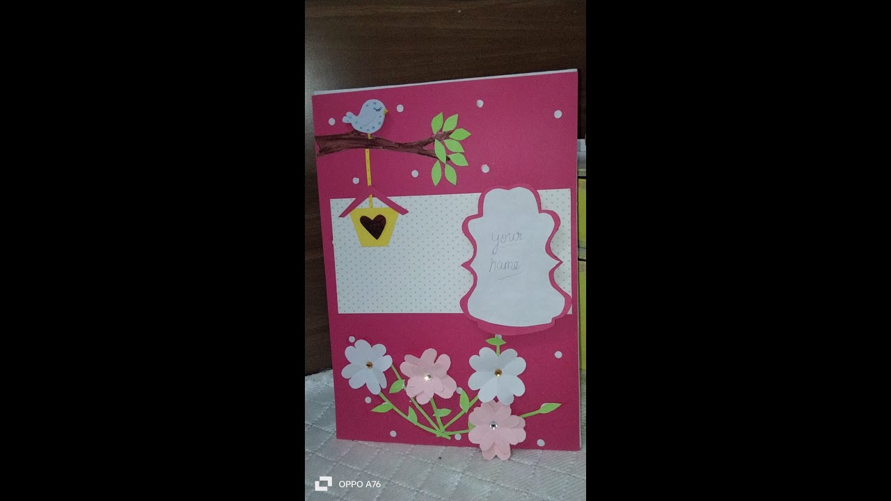 #asthetic Register front cover very different design only on ARS Craft ...