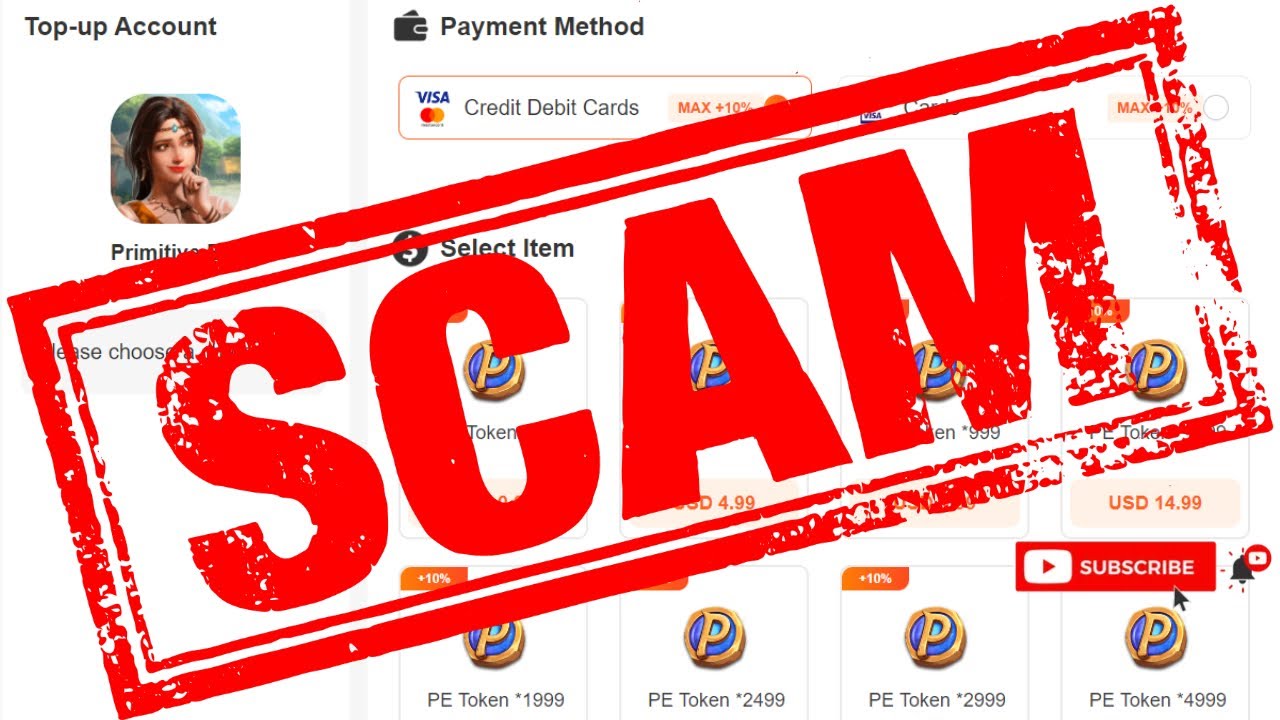 Top-Up Center: SCAM, stay away from it ! - YouTube