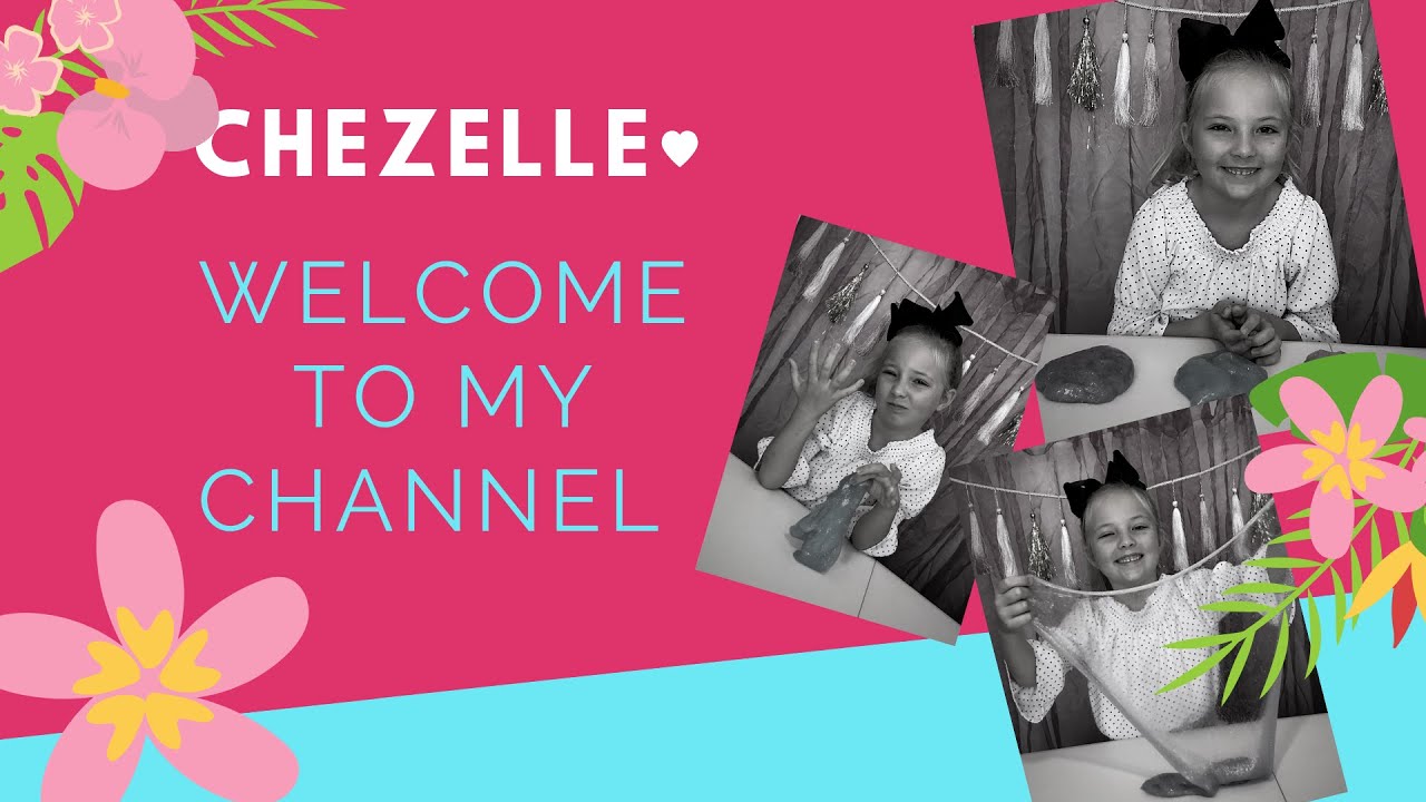 Chezelle making slime - YouTube