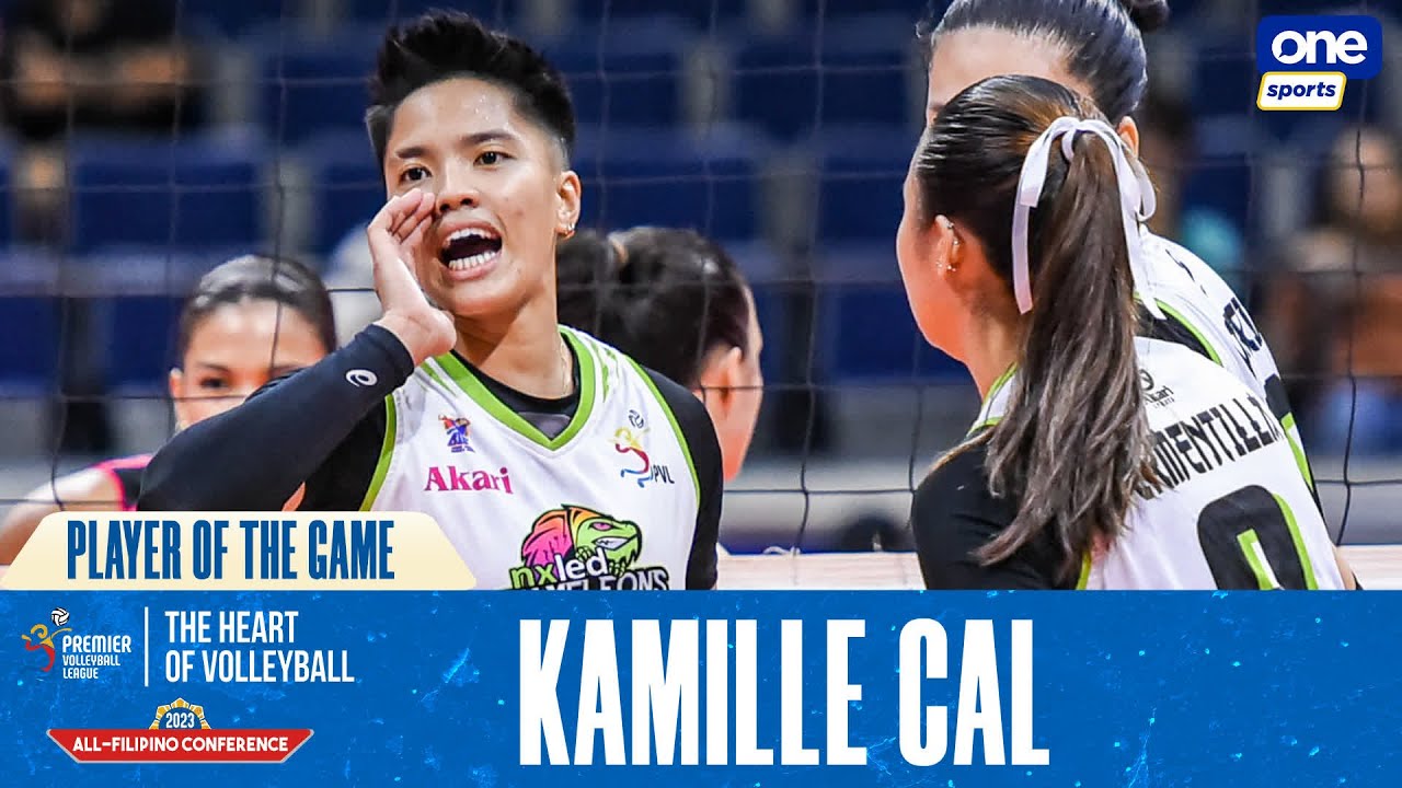 Kamille Cal 28 excellent sets vs. Akari | 2023 PVL All-Filipino ...