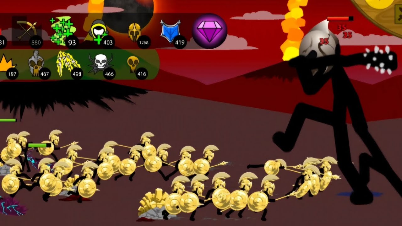 stickman war legacy | the last monster level 🔥 Epic war ...