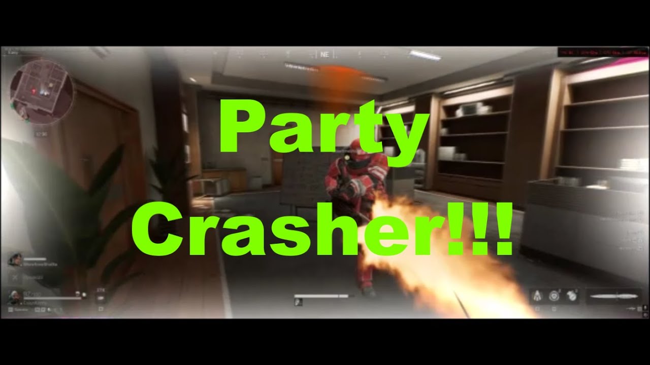 PARTY CRASHER!!! - YouTube