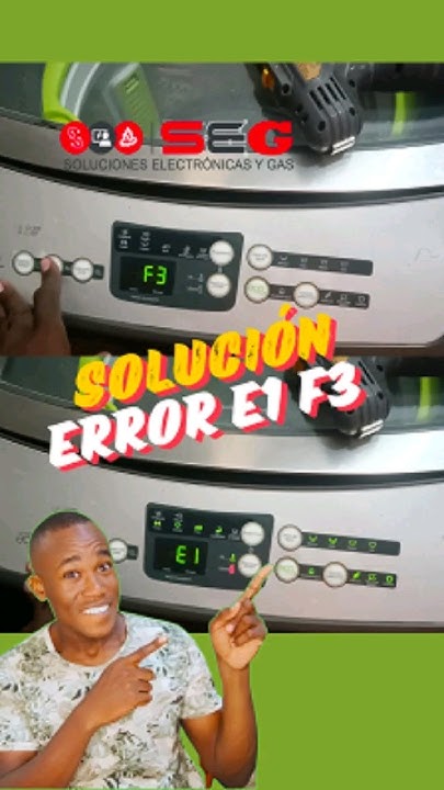 Solución De Error En Lavadora Haceb Whirlpool F3 E1 Youtube