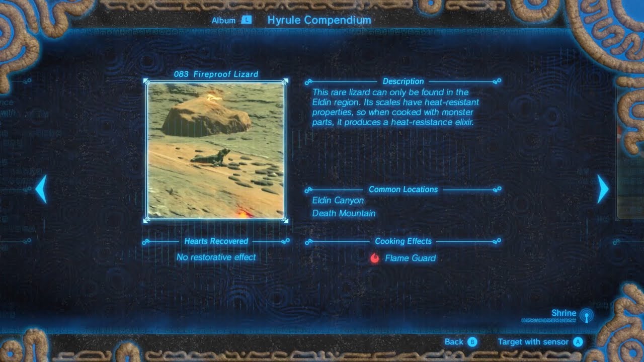HOW TO USE SHEIKAH SENSOR + TO FIND CREATURES AND ITEMS! | Breath of ...