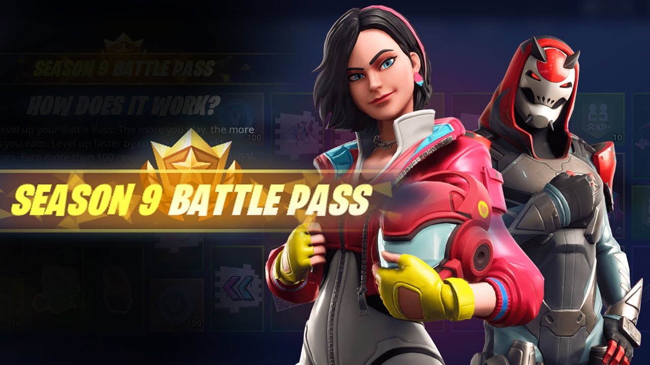 Fortnite Season 9 Battle Pass - YouTube