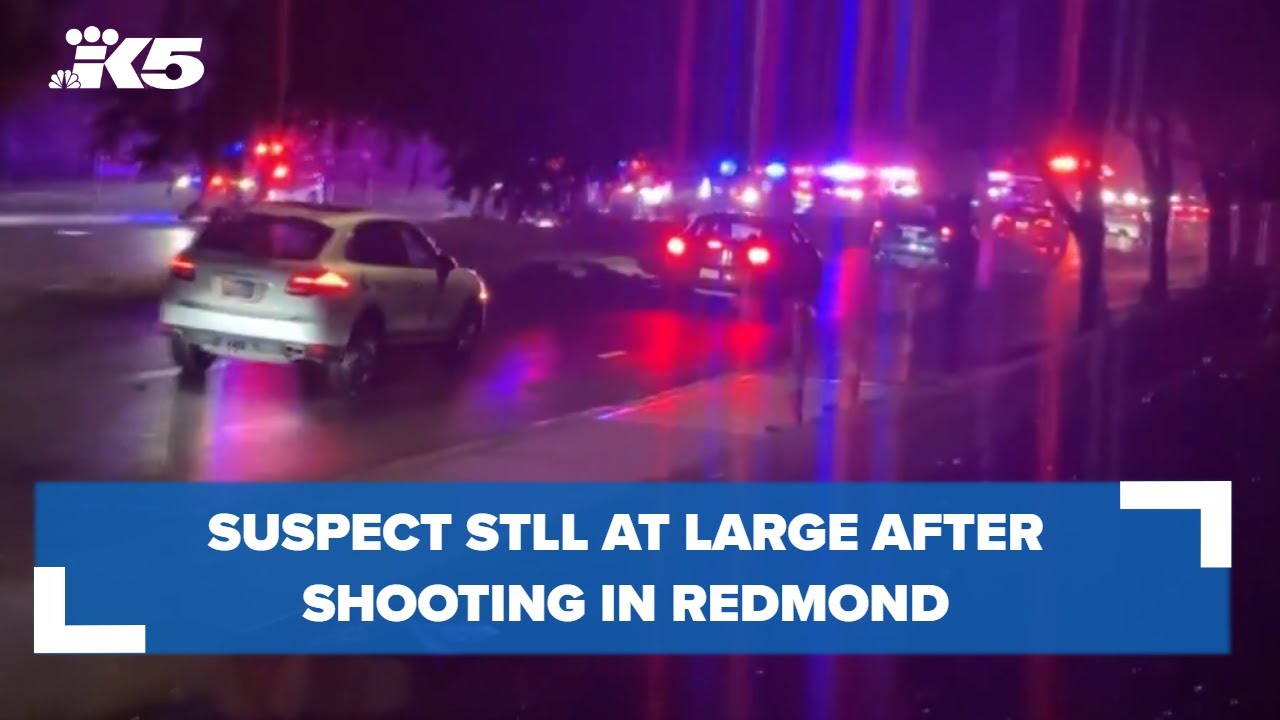 Heavy police presence in Redmond after shooting, suspect still at large ...