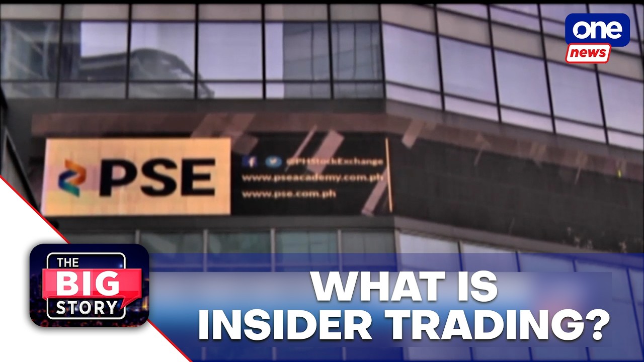 Limlingan says insider trading creates unfair market advantage - YouTube