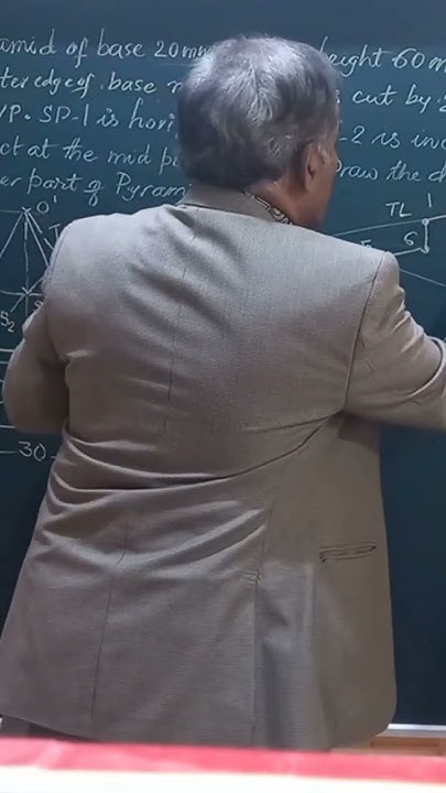#engineeringdrawing/ Development of Rectangular Pyramid/ trendingvideo ...