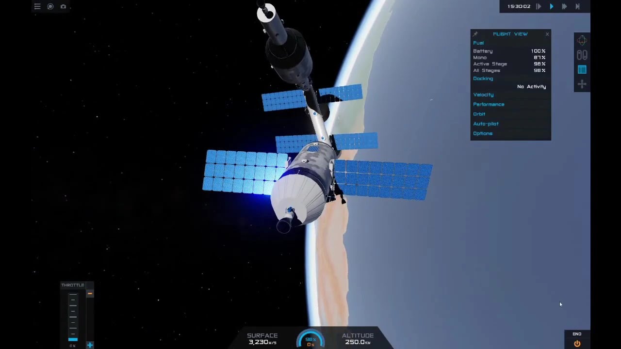 Simplerockets 2 - Crafts undock from space station after docking - YouTube