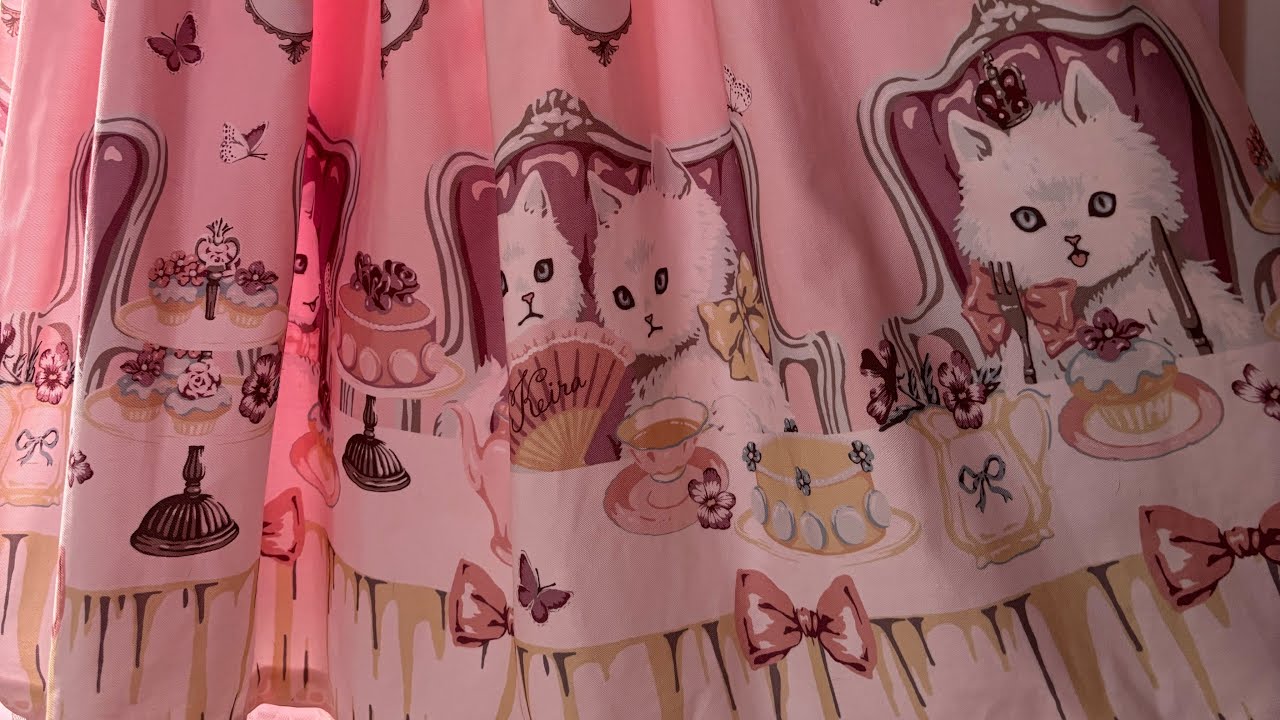 Angelic Pretty Cats Tea Party Set Unboxing - YouTube